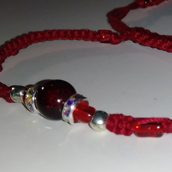 Jewelry | Handmade Red Bracelet Nwot | Poshmark